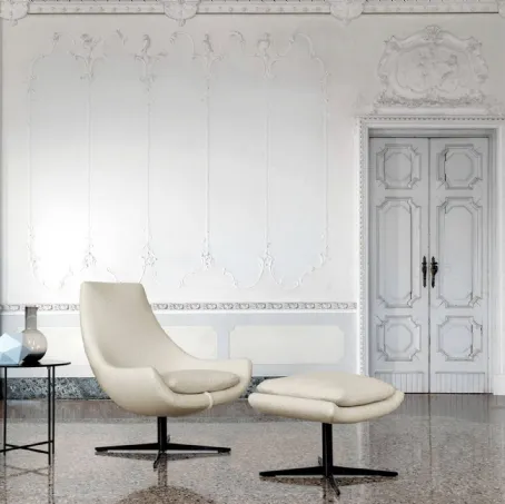 Poltroncine in pelle